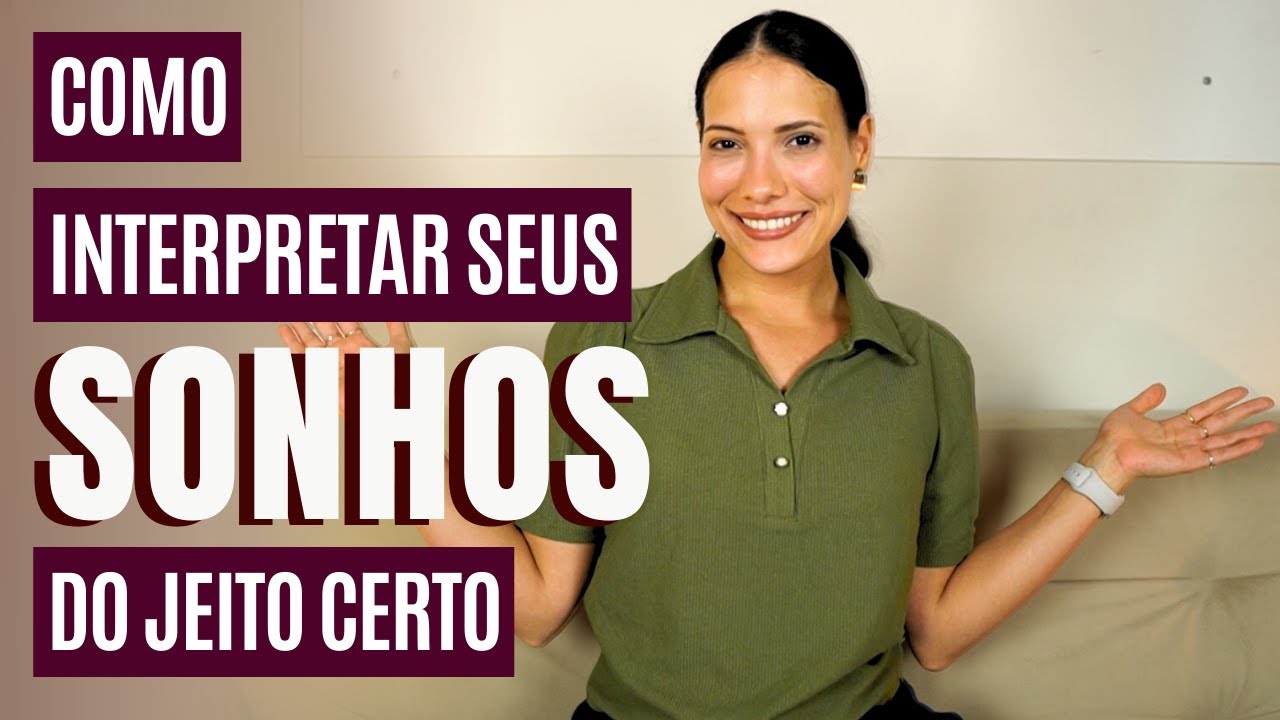 Como interpretar SONHOS do jeito certo: tipos de sonho, entendendo cada um, exemplos e muito ...