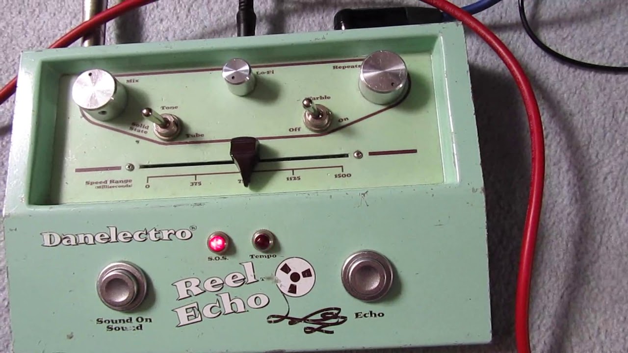How I use my... Danelectro Reel Echo (part I) - YouTube