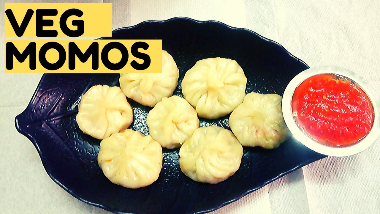Veg Momos in South Indian Style - How to Make Momos at Home - YouTube
