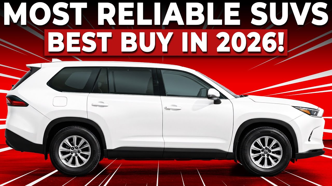 The Most RELIABLE SUVs to Buy in 2026 - YouTube