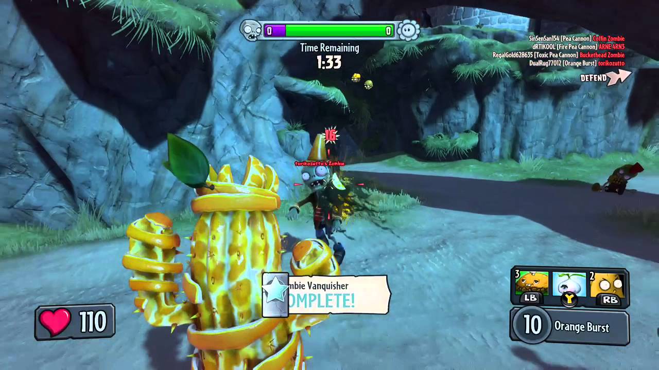 Plants vs. Zombies Garden Warfare potato min in dirt pile troll - YouTube