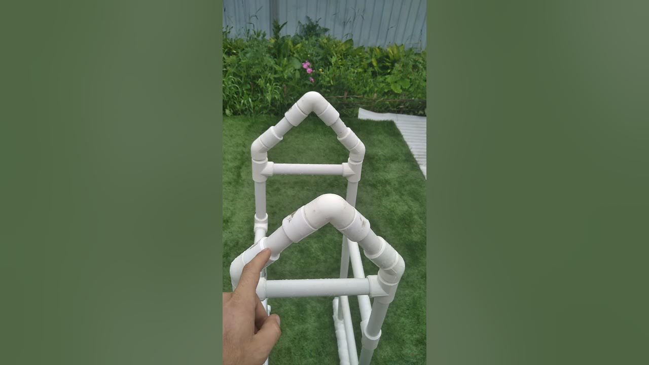 Лестница для каркасного бассейна за 20$ или 1500р.из полипропиленовых ...