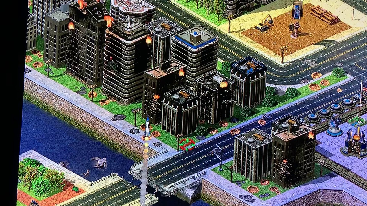 Red Alert 2 V3 Rocket Glitch - YouTube