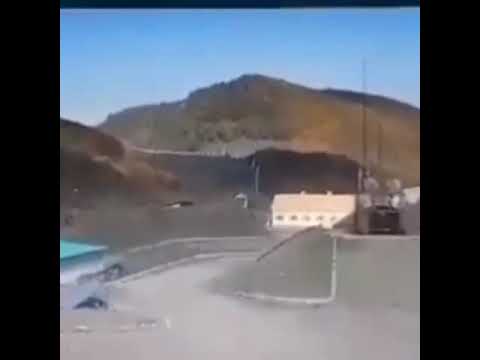 Ermənilərin S300 raket komleksini haropla vurulma anları