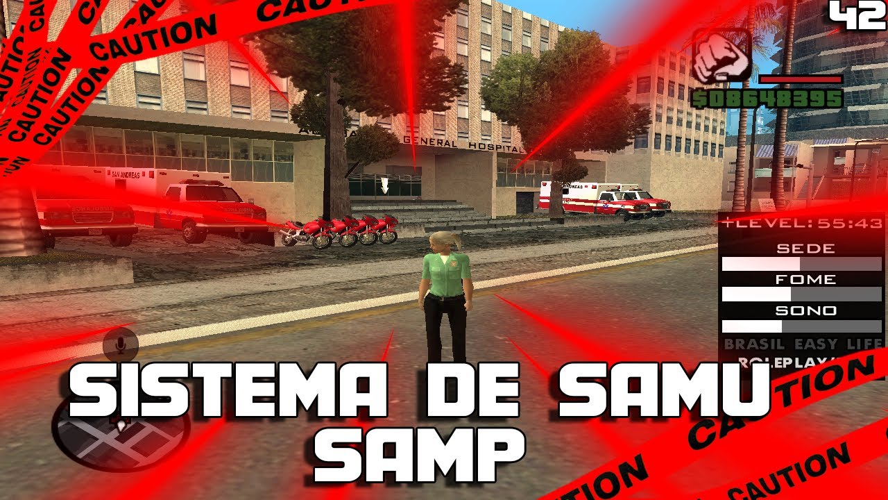 [FS SAMP]SISTEMA DE SAMU V1 PARA SEU SERVIDOR SAMP PC/ANDROID #42 - YouTube