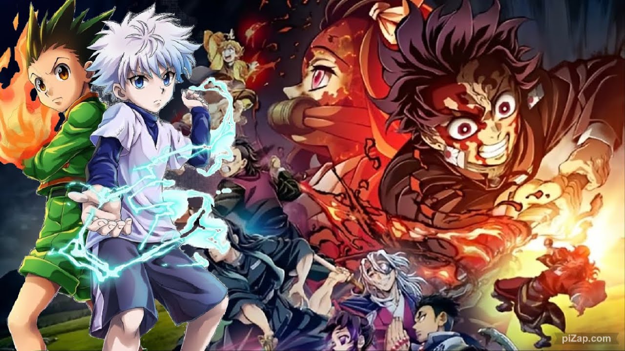 🎵 Makes Hunter X Hunter Opening but it's Demon Slayer Hashira Training ...