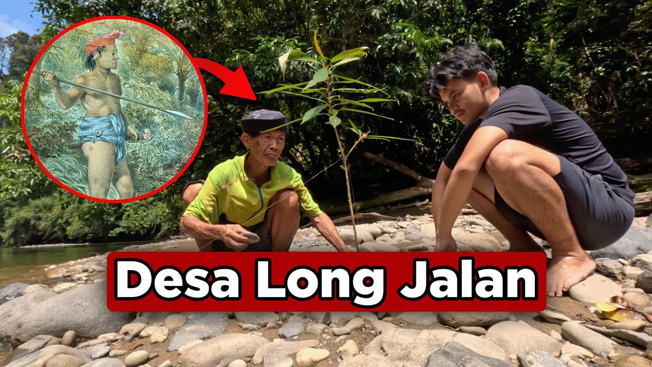 Belajar Memancing Bersama Suku Dayak Punan - YouTube