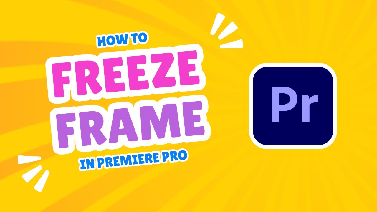 How to Freeze a Frame in Adobe Premiere Pro CC | Adobe Tutorial - YouTube