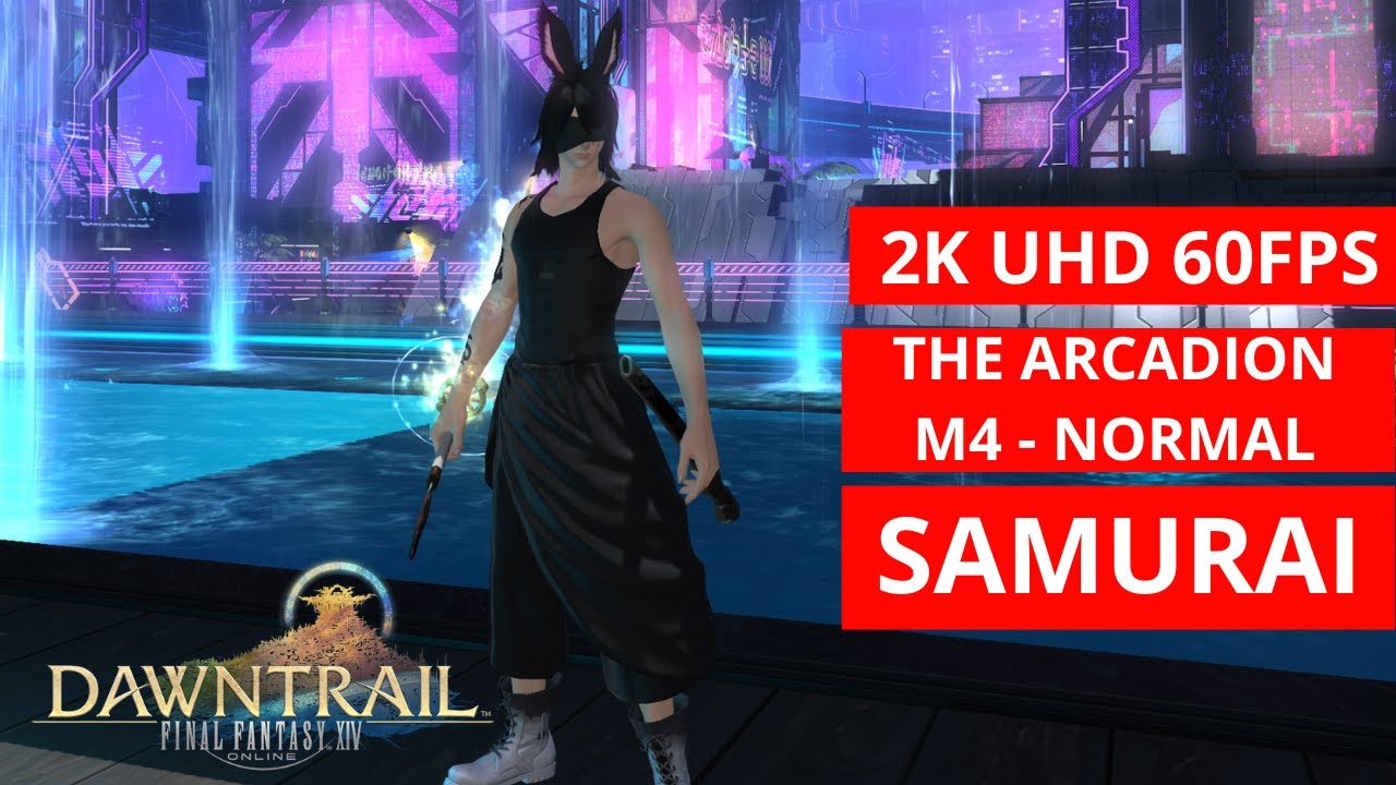 FFXIV Dawntrail: The Arcadion M4 - NORMAL SAMURAI GAMEPLAY 203 [2k/MAX ...