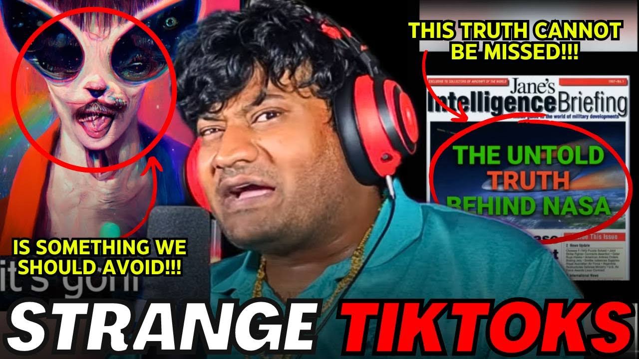 Creepy and Strange TikToks I am exploring for the goons | REACTION (pt ...
