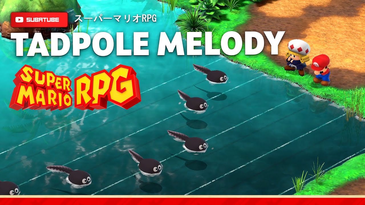 Super Mario RPG Tadpole Melody Guide (All Songs for Toadofsky) - YouTube
