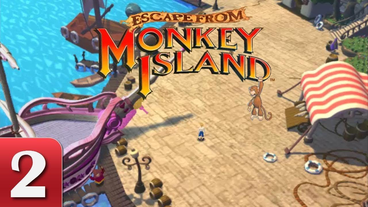 Escape from Monkey Island - Lucre Island (Part 2) - YouTube