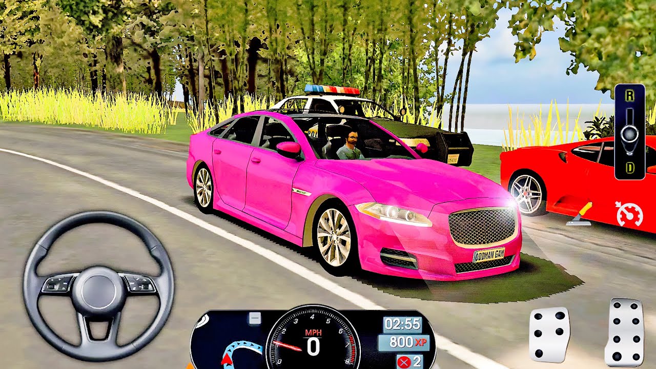 Let's Drive a Jaguar XJ V8 in Hong Kong - Driving School Simulator ...
