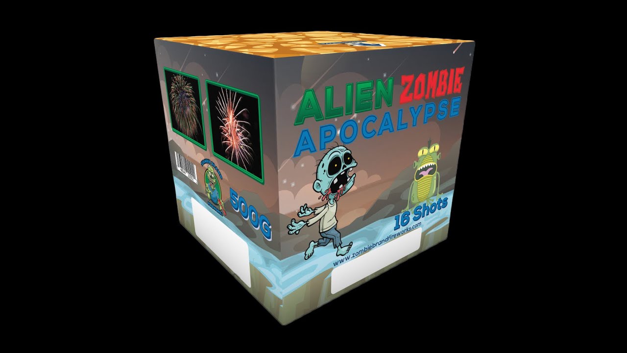 Alien Zombie Apocalypse - Zombie Brand - YouTube