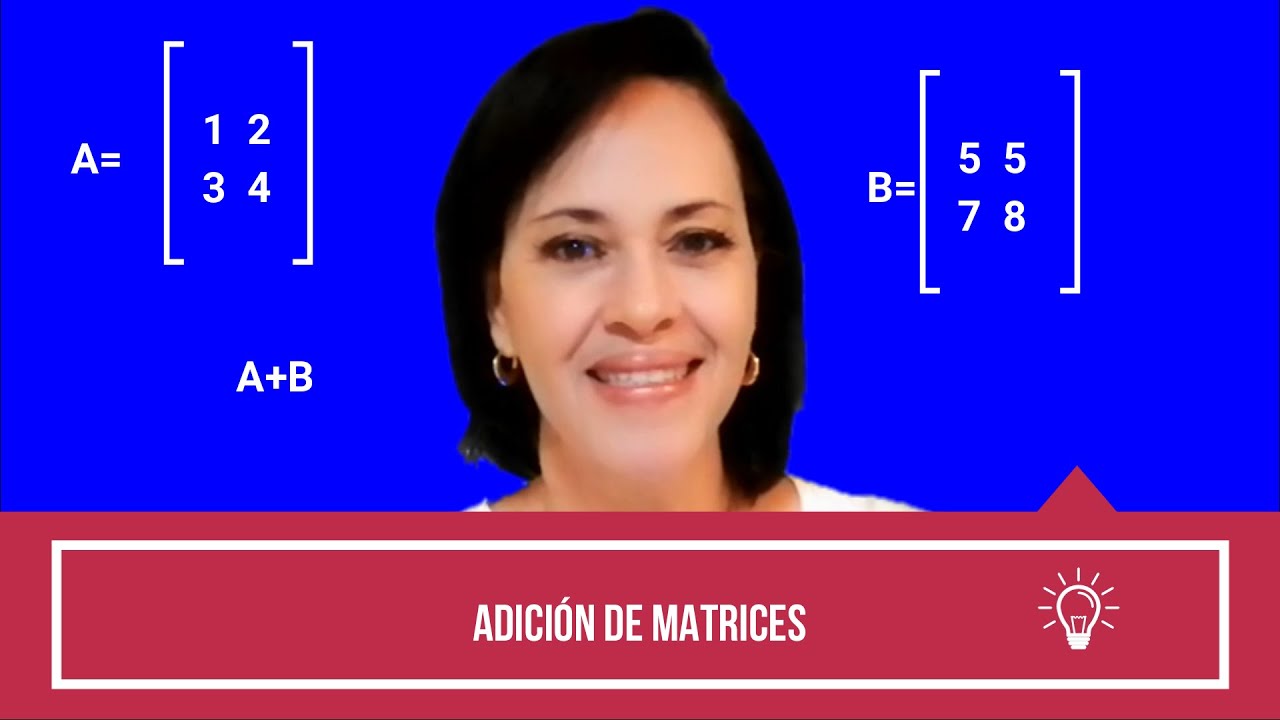 Adición de matrices - YouTube