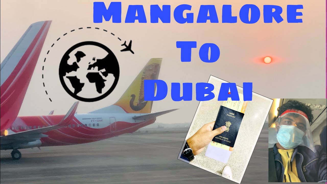 Mangalore to Dubai travel video// 🛫ixe to dxb🛬 - YouTube