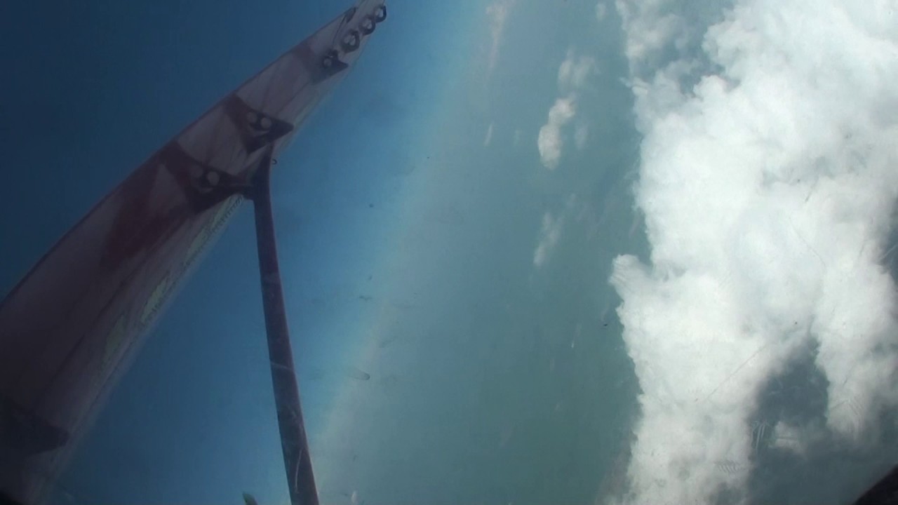 Skydiving through the clouds - Carol - YouTube
