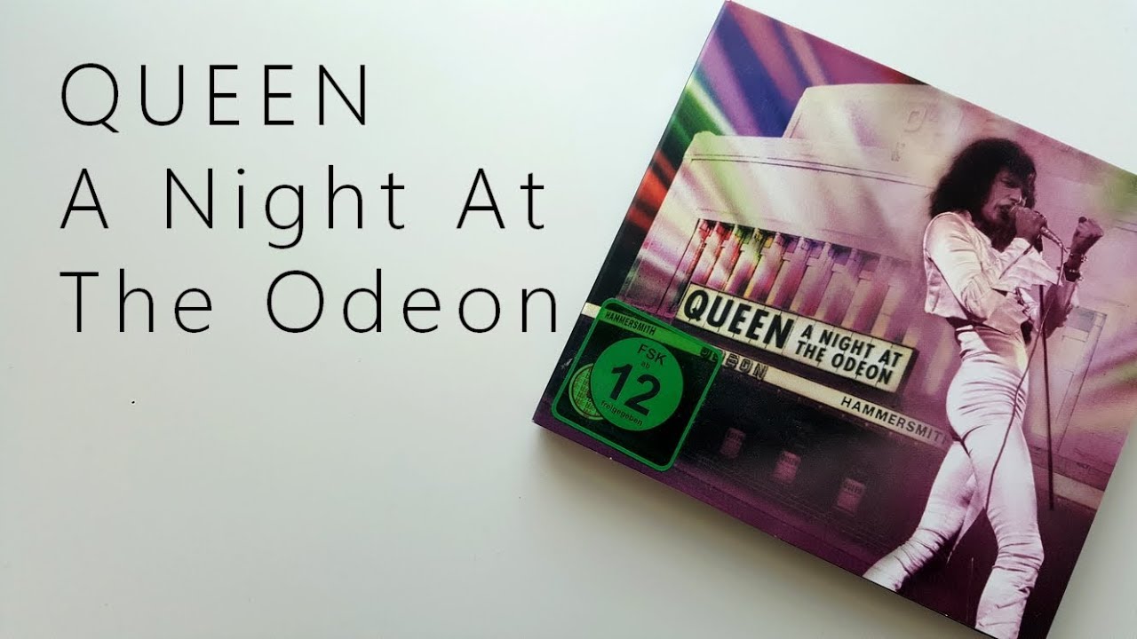 QUEEN A Night At The Odeon Live CD+DVD | Unboxing - YouTube