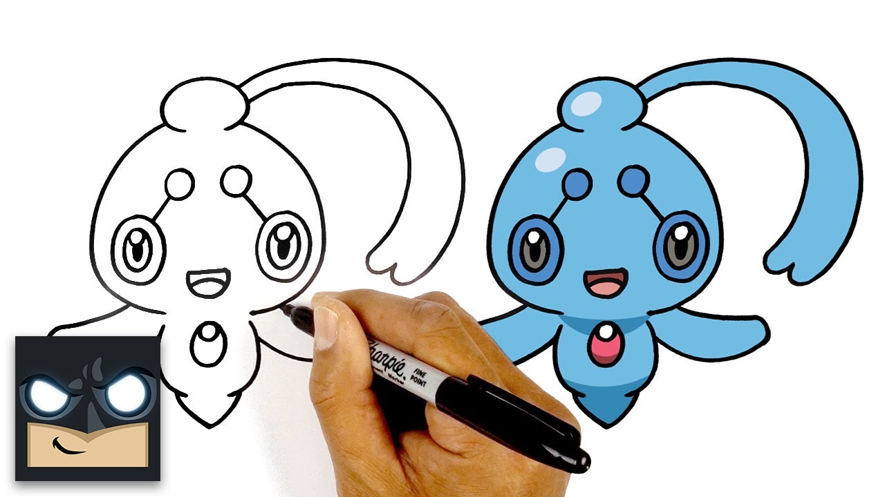 How To Draw Phione - Pokemon