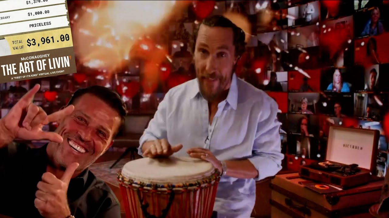 The Matthew McConaughey Live Event in a Nutshell - YouTube