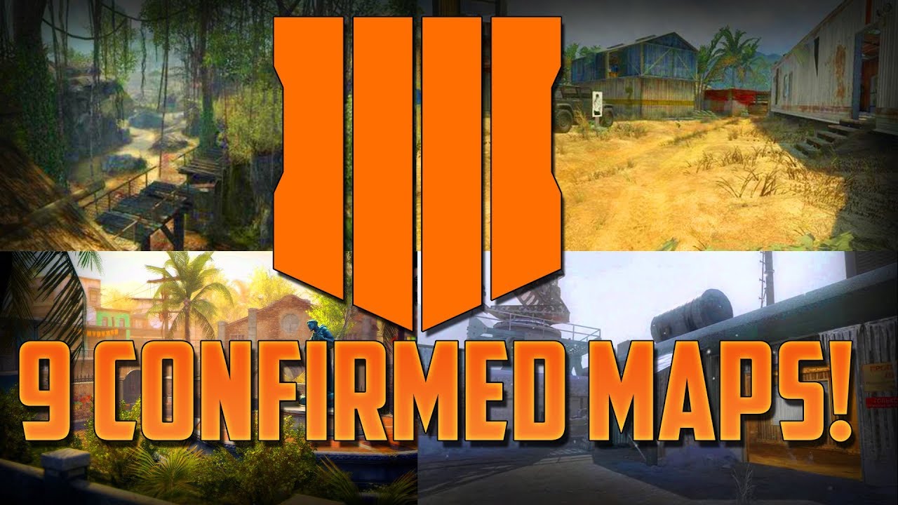 JUNGLE REMAKE!!! 9 CONFIRMED BLACK OPS 4 MAPS!!! - YouTube