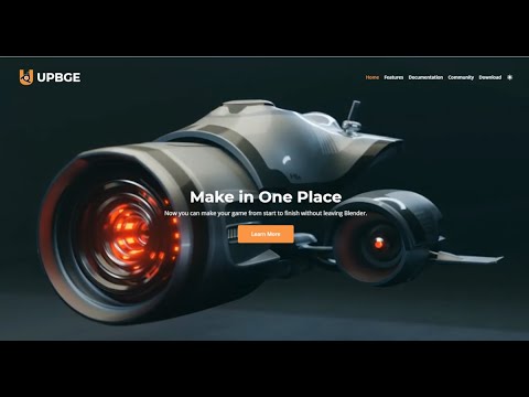 UPBGE Blender 3D based game engine keeping score - YouTube