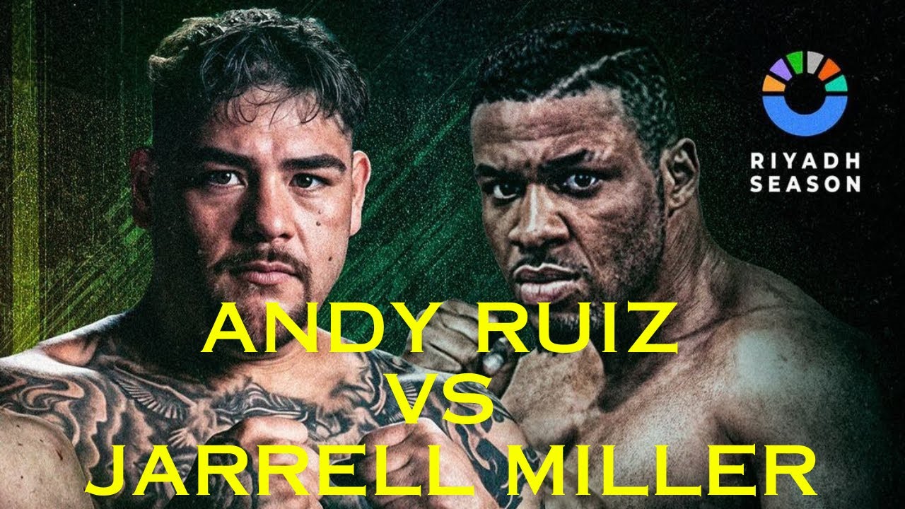 Andy Ruiz vs Jarrell Miller Canlı Anlatım - YouTube