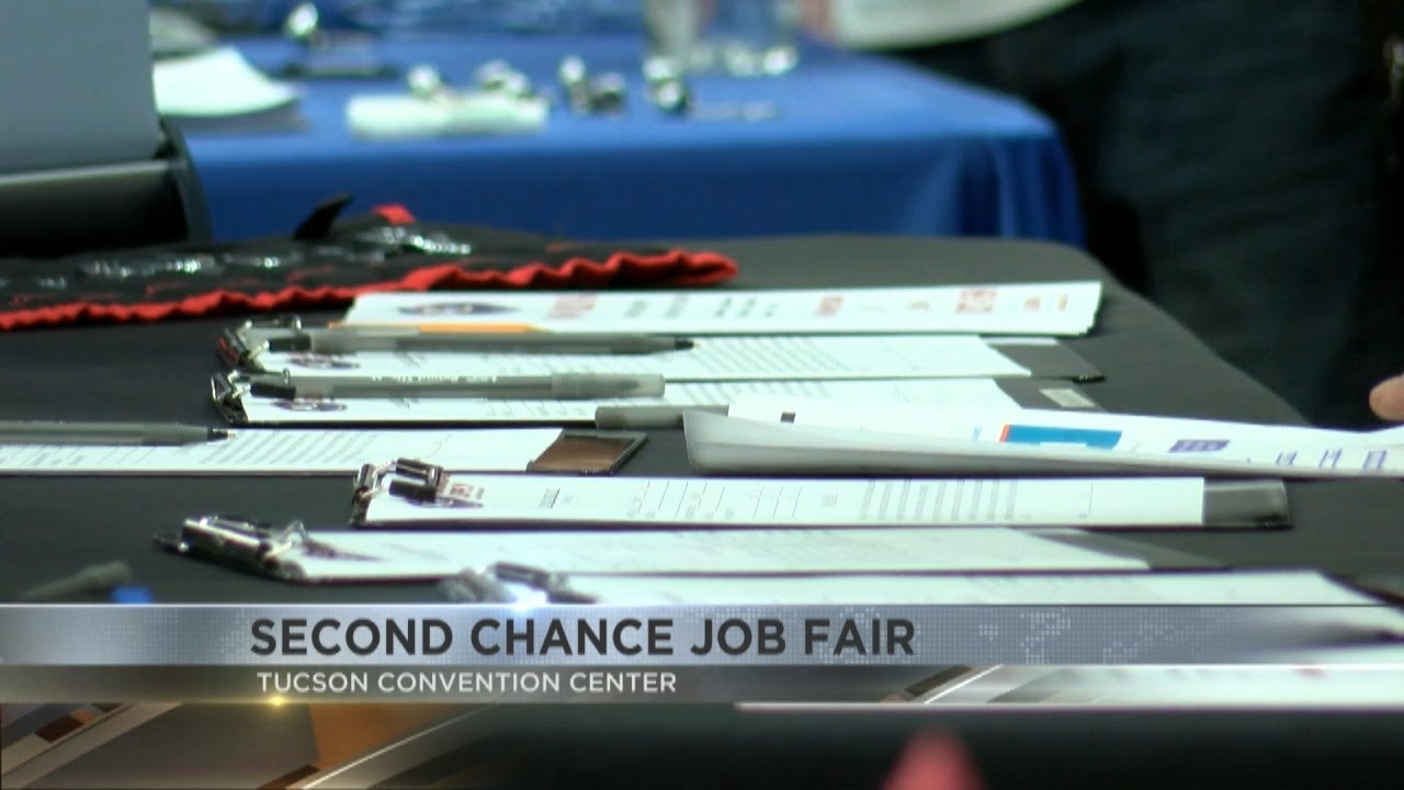 Tucson job fair offers second chances to residents - YouTube
