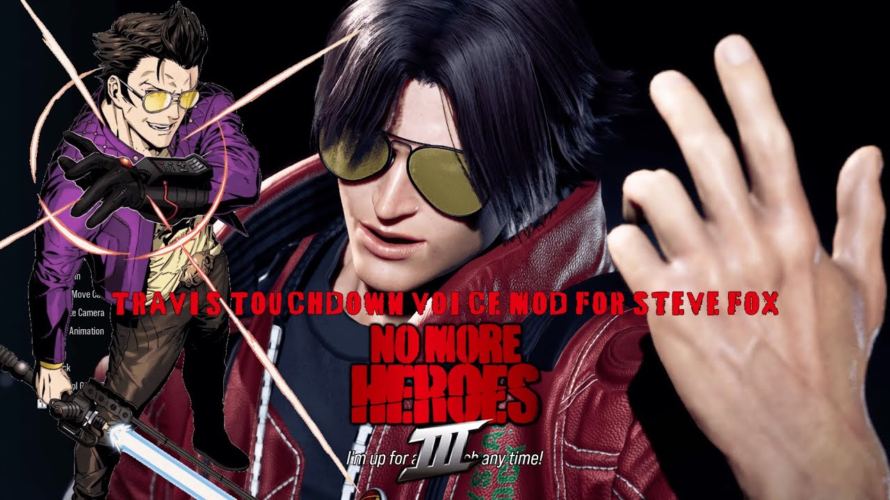 Tekken 8 - Travis Touchdown Voice Mod for Steve Fox [Preview] - YouTube