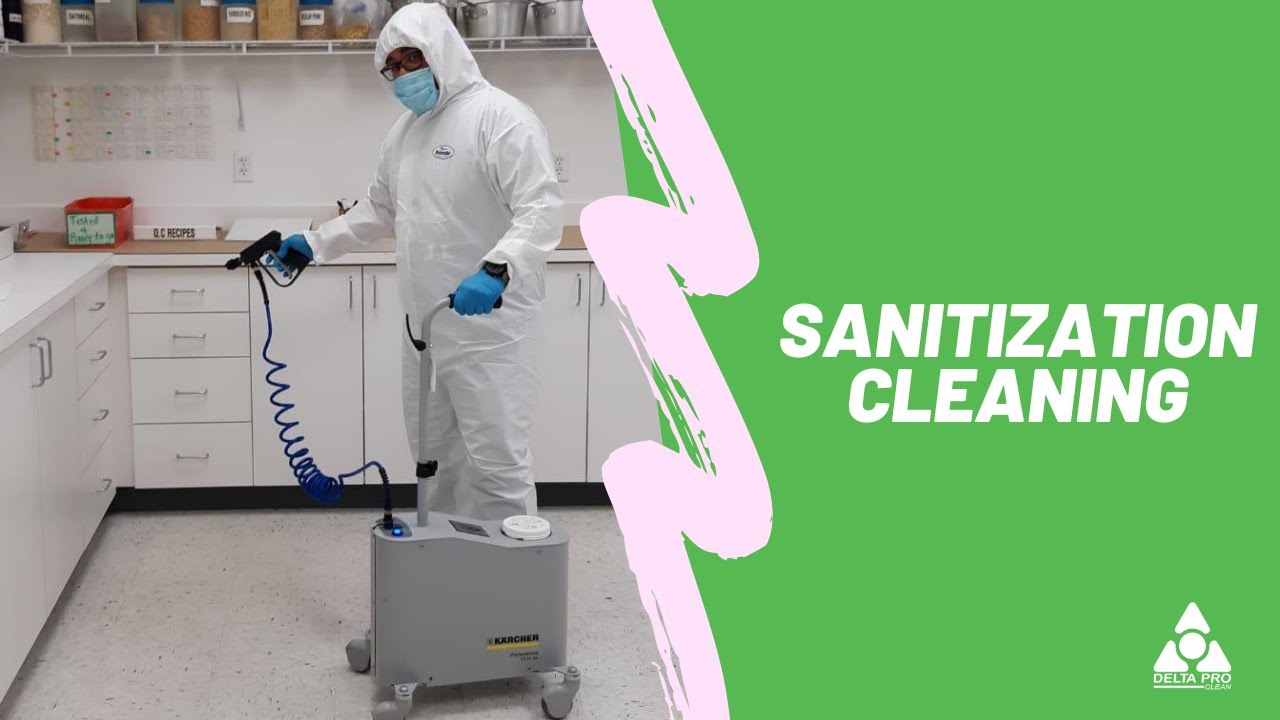 SANITIZATION CLEANING - DELTA PRO CLEAN - YouTube