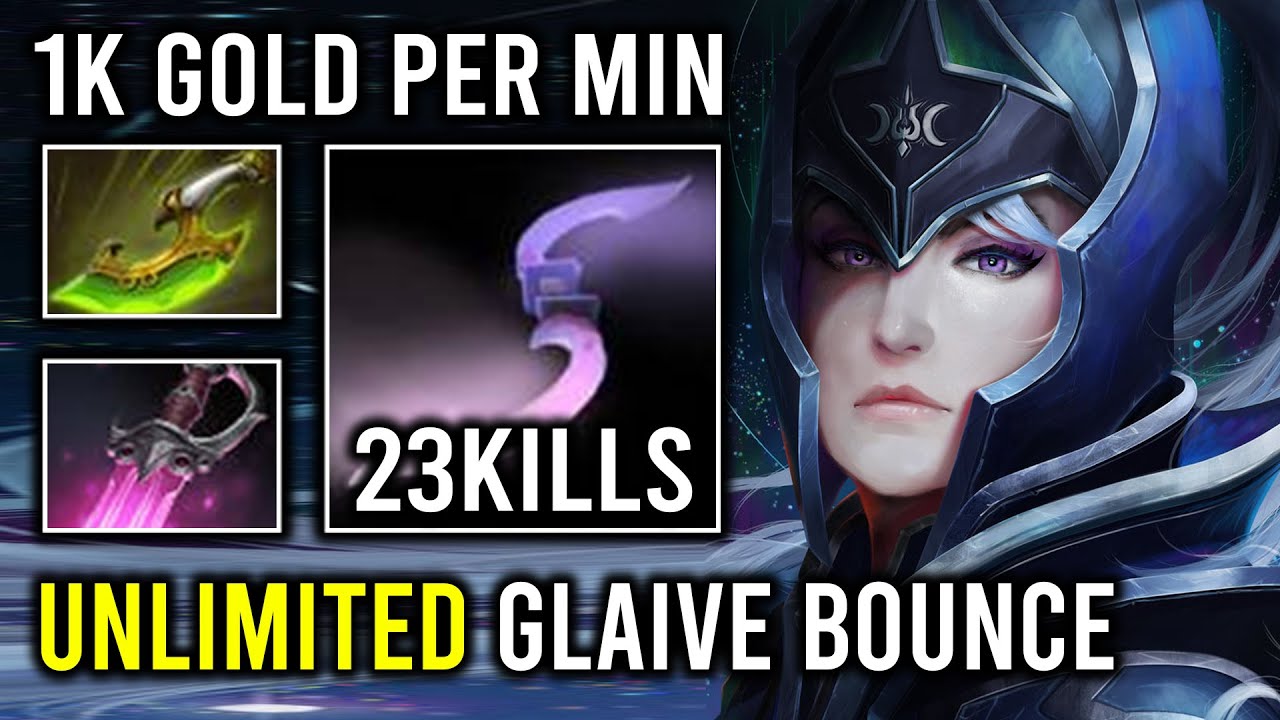 Unlimited Glaives Bounce 1K GPM Mask of Madness + Khanda Hard Carry ...