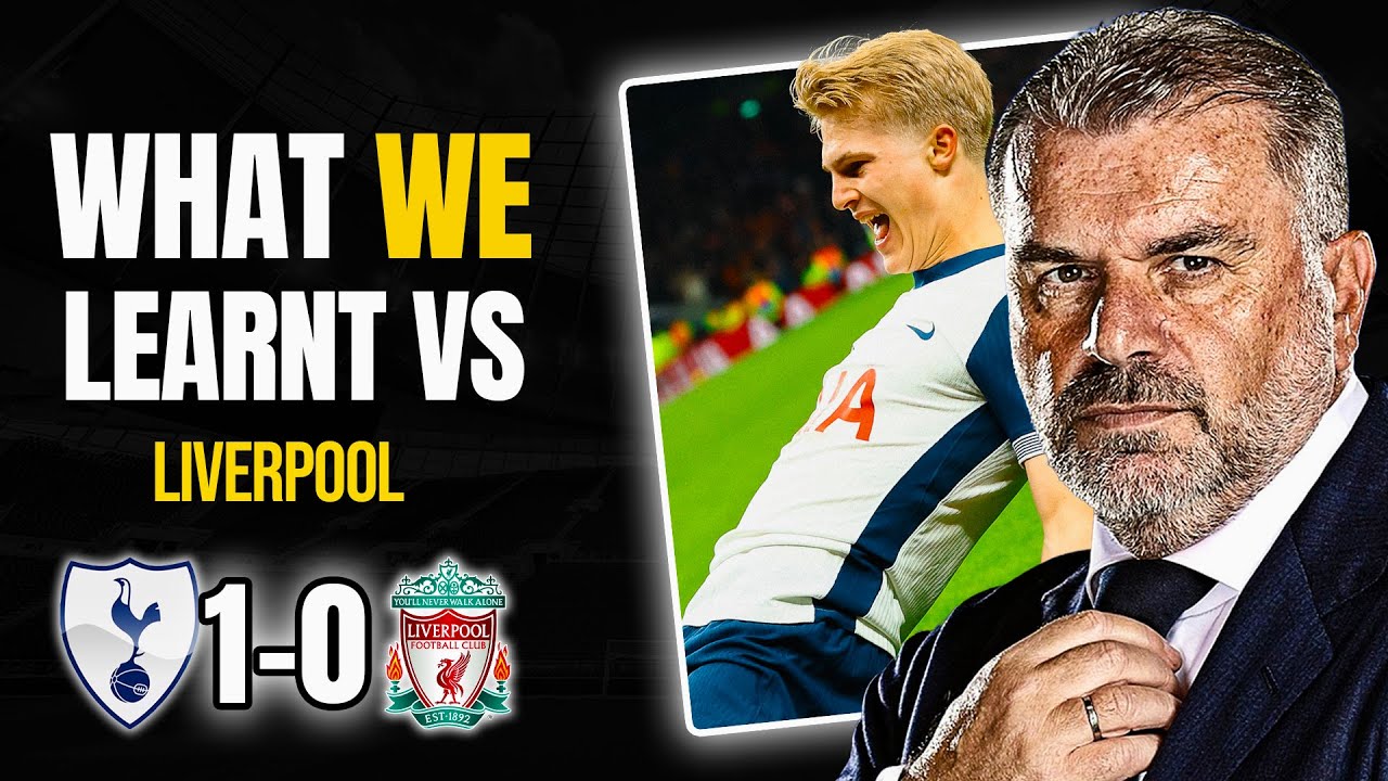 How Tottenham BEAT Liverpool 1-0. - YouTube