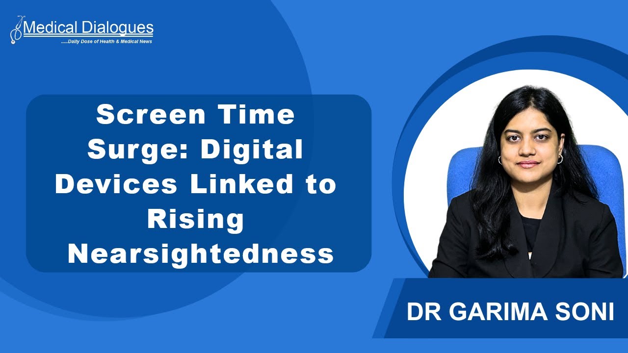 Screen Time Surge: Digital Devices Linked to Rising Nearsightedness - YouTube