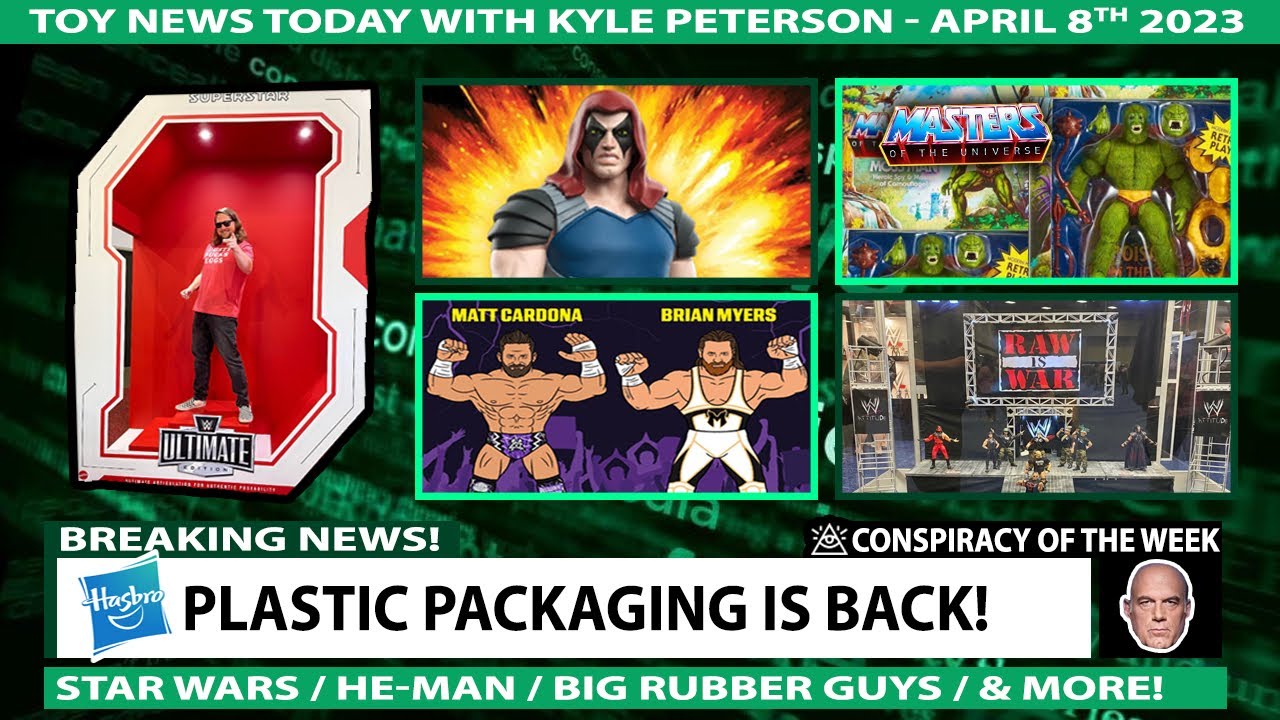 Toy News for the Week of April 2nd 2023! The Plastics Back! - YouTube