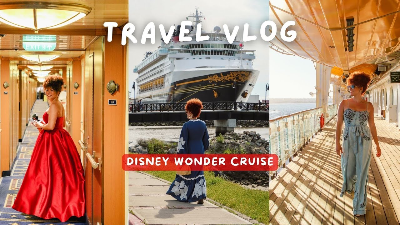 DISNEY CRUISE VLOG | First Time on Disney Wonder & More! | Disney ...