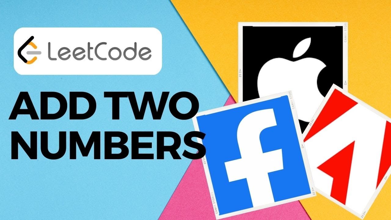 Add Two Numbers 🔥 Leetcode 2 Medium In Java Youtube 0486