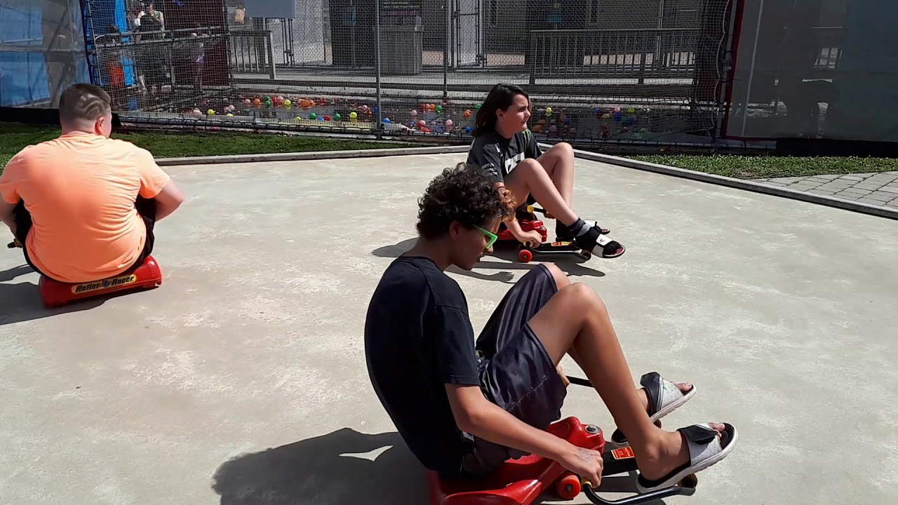 Weird scooters, Magic Mountain Moncton - YouTube