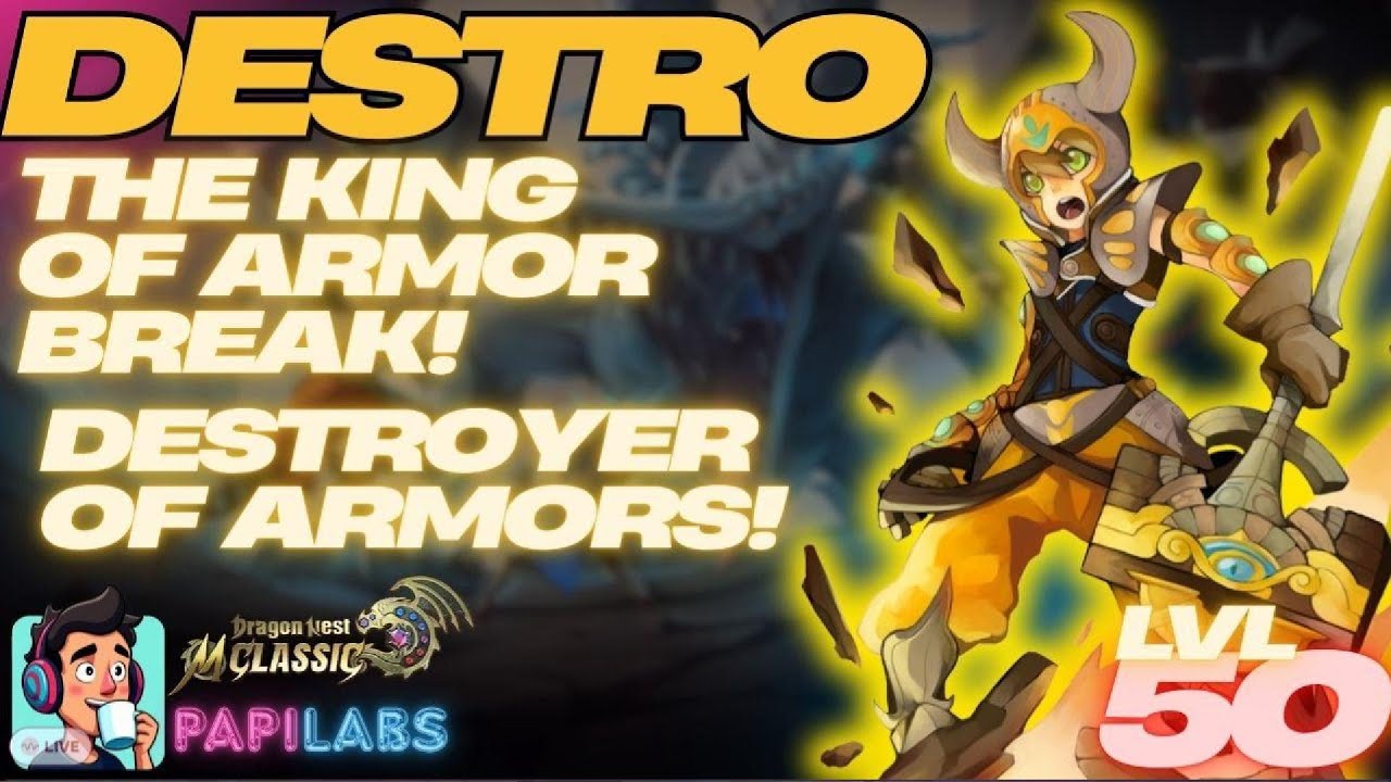 LVL50 Destroyer Build Plan - Dragon Nest M Classic - YouTube