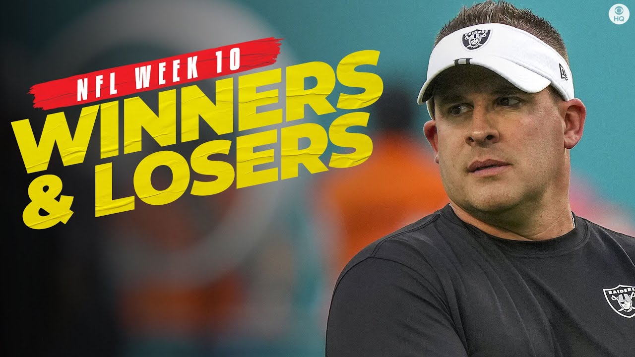 NFL Week 10 WINNERS and LOSERS: McDaniels, Raiders lose to Saturday ...