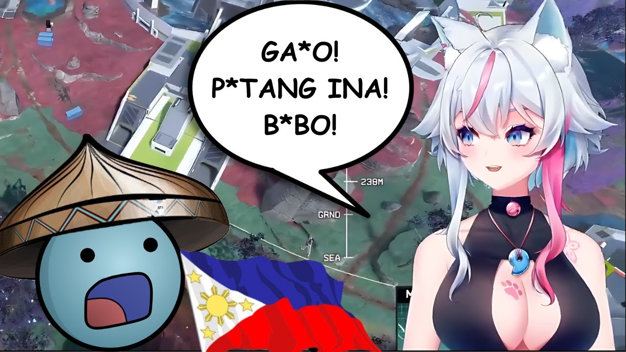 She can swear in Tagalog?! (ft. @ShirosakiMato ) - YouTube