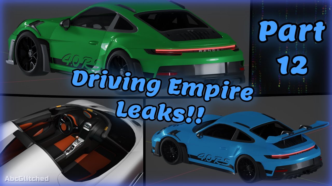 Driving Empire Leaks!! | Leaks for Upcoming Update! | Part 12 (Roblox ...