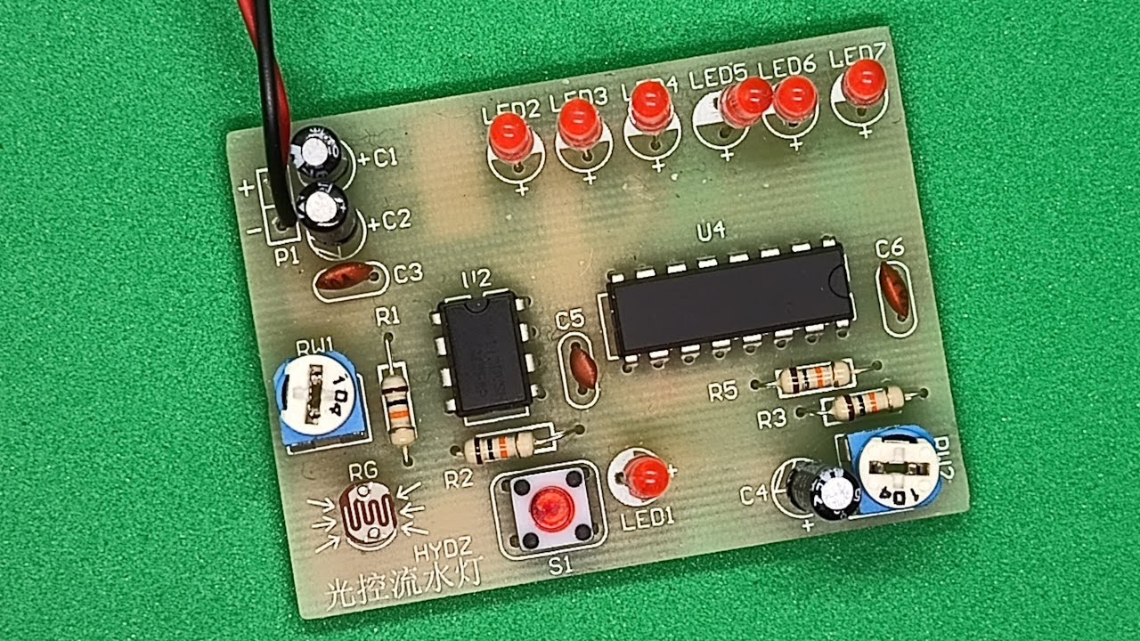 Educational DIY Kit with mistakes on the PCB - YouTube