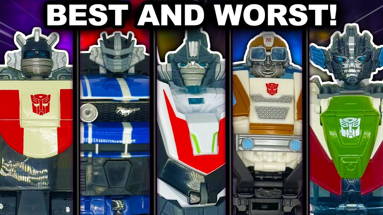 Transformers BEST and WORST Wheeljack Figures - YouTube