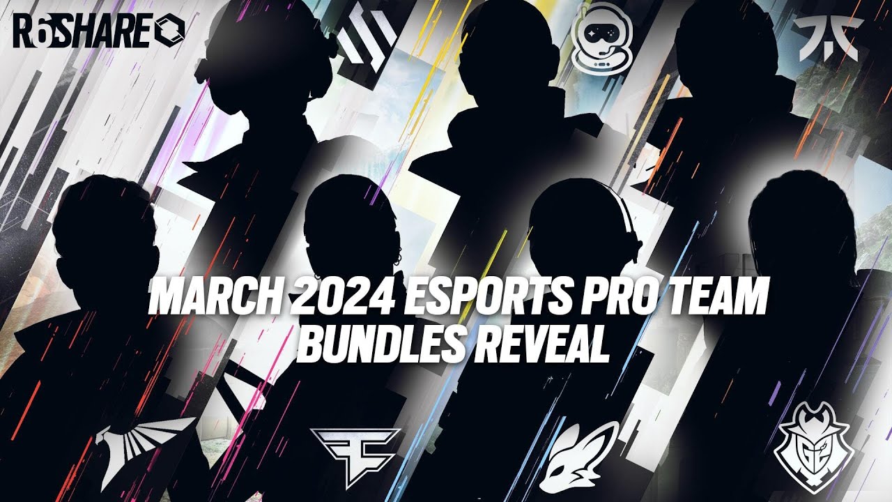 March 2024 Pro Team skins | Rainbow Six Esports - YouTube