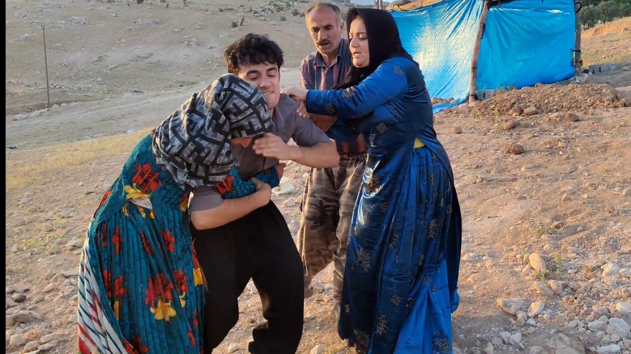 Reza and Hakime fight with Mehtab because of Ali helping Narges to ...