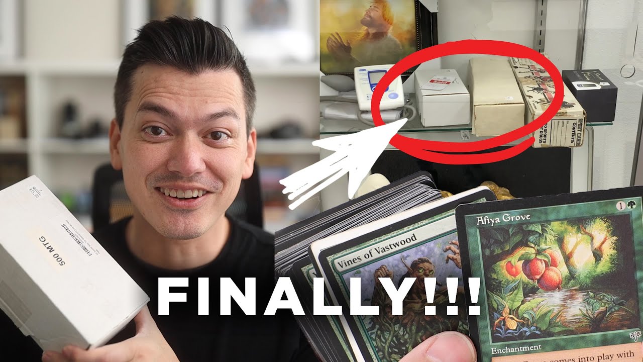 Finally Found Magic Cards At The Thrift Store Random Buy Magic The finally-found-magic-cards-at-the-thrift-store-random-buy-magic-the