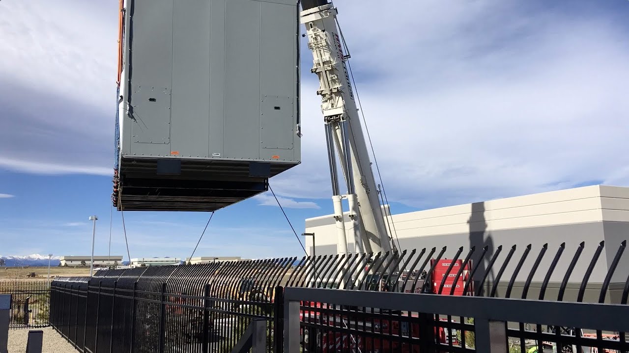 Data Center 3000kW Standby Generator Compark Denver - YouTube