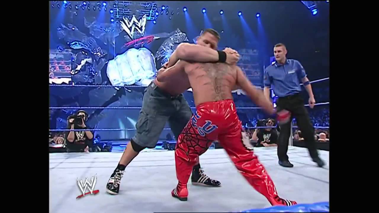 FULL LENGTH MATCH SmackDown Rey Mysterio vs John Cena - YouTube