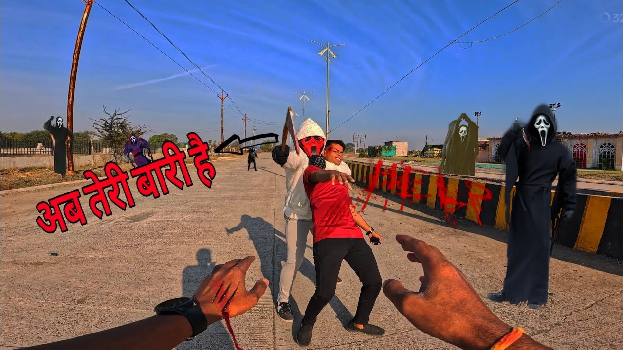 Scream psycho killer chasing me POV PARKOUR/ short film 📽️ - YouTube