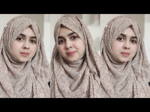 Full Coverage Hijab Tutorial With Borka #hijabtutorial #hijab #hijabstyle
